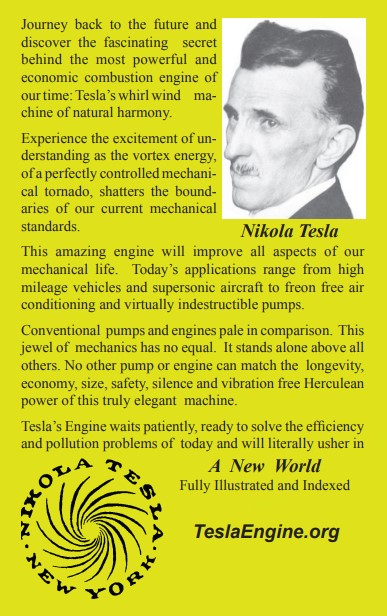 Tesla Turbine Engine COVER