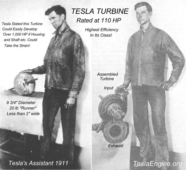 TESLA TURBINE ENGINE LINKS